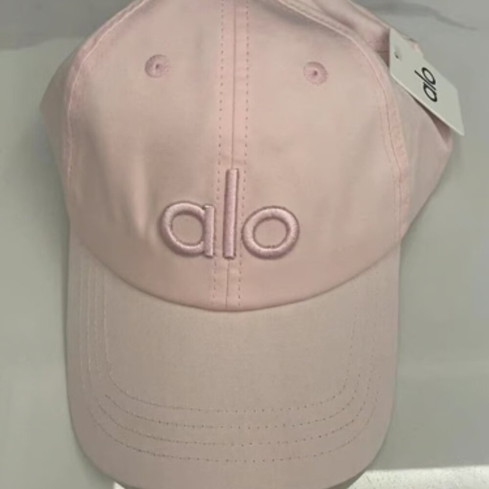 Alo Pink Baseball Cap - Gem